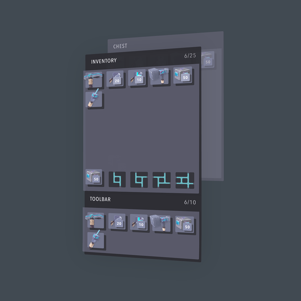 Art: First look at the containers UI - Dev Art - Boundless Community