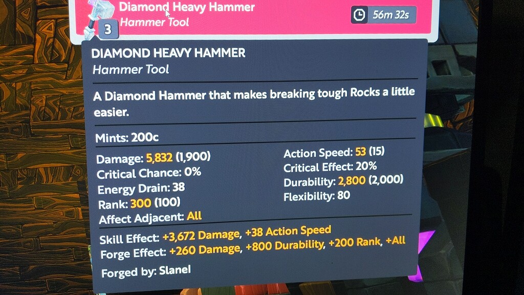 Forging stacks of gem hammers - General - Boundless Community