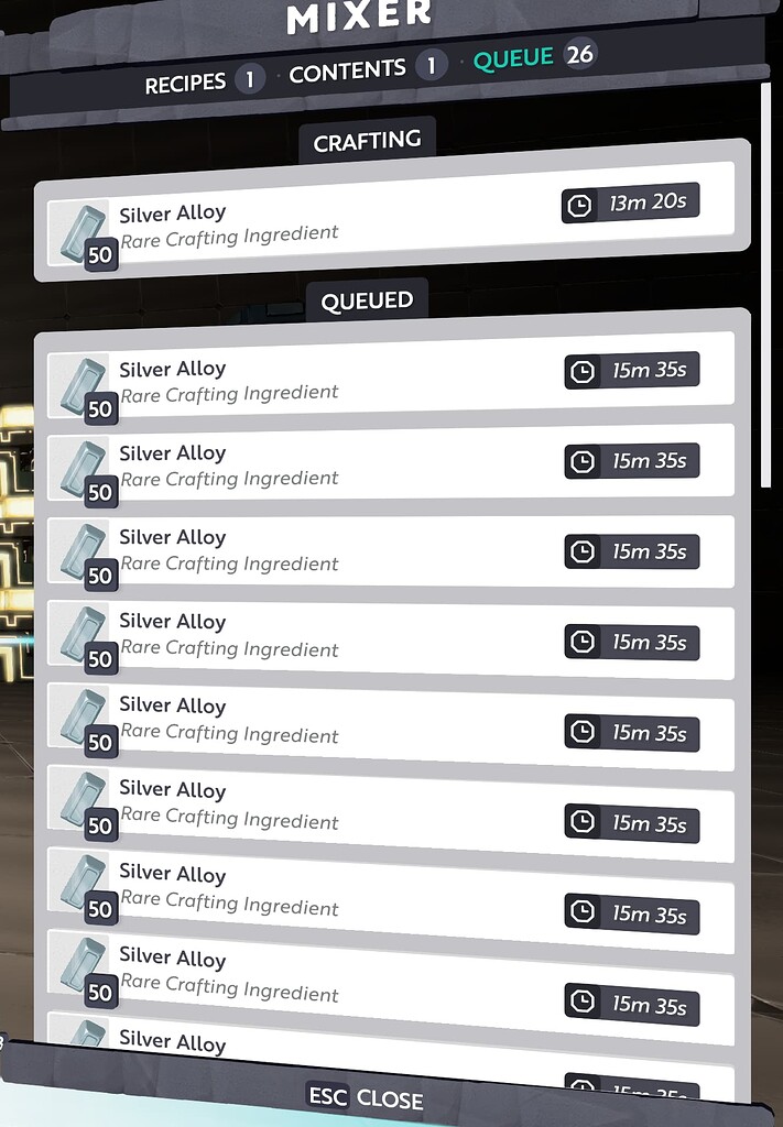 Crafting Timers Reminder - Suggestions - Boundless Community