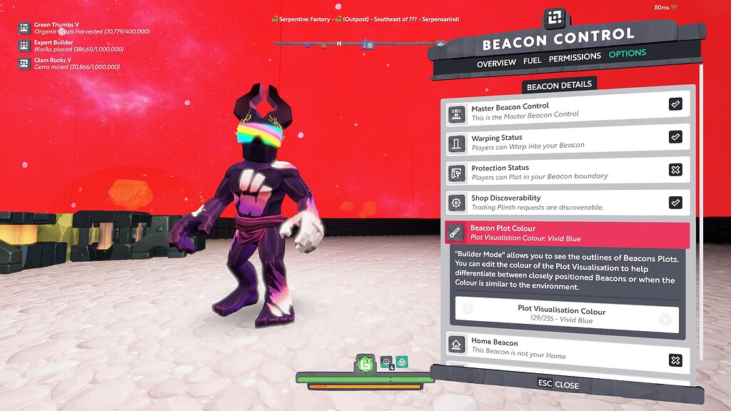 [BUG] Beacon Plot Colour does not match the selected colour - Community ...