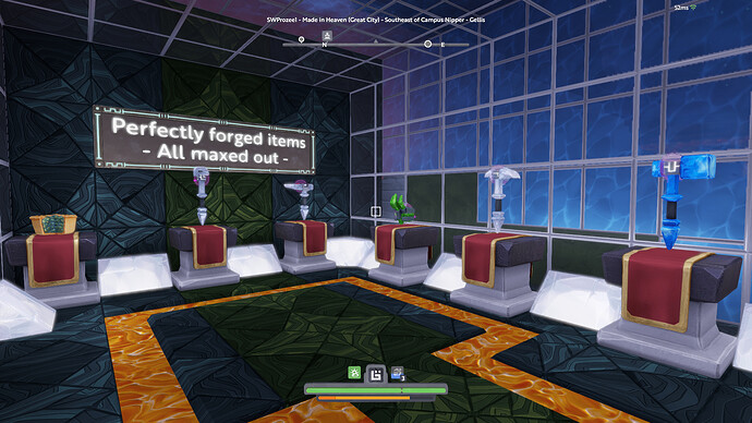 Small shop with maxed out forged tools - Trading - Boundless Community