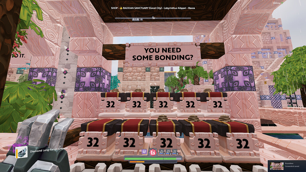 Bonding agent at 32c - Trading - Boundless Community