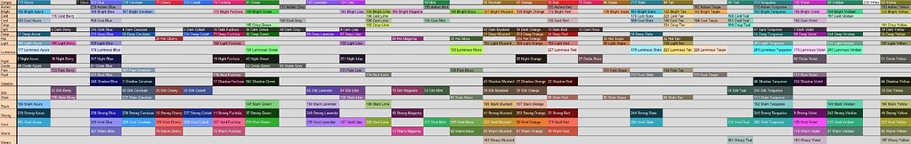 Color Shard as Colortyp's (Simpel Ashen Bright Cold Cool Crisp Dark ...