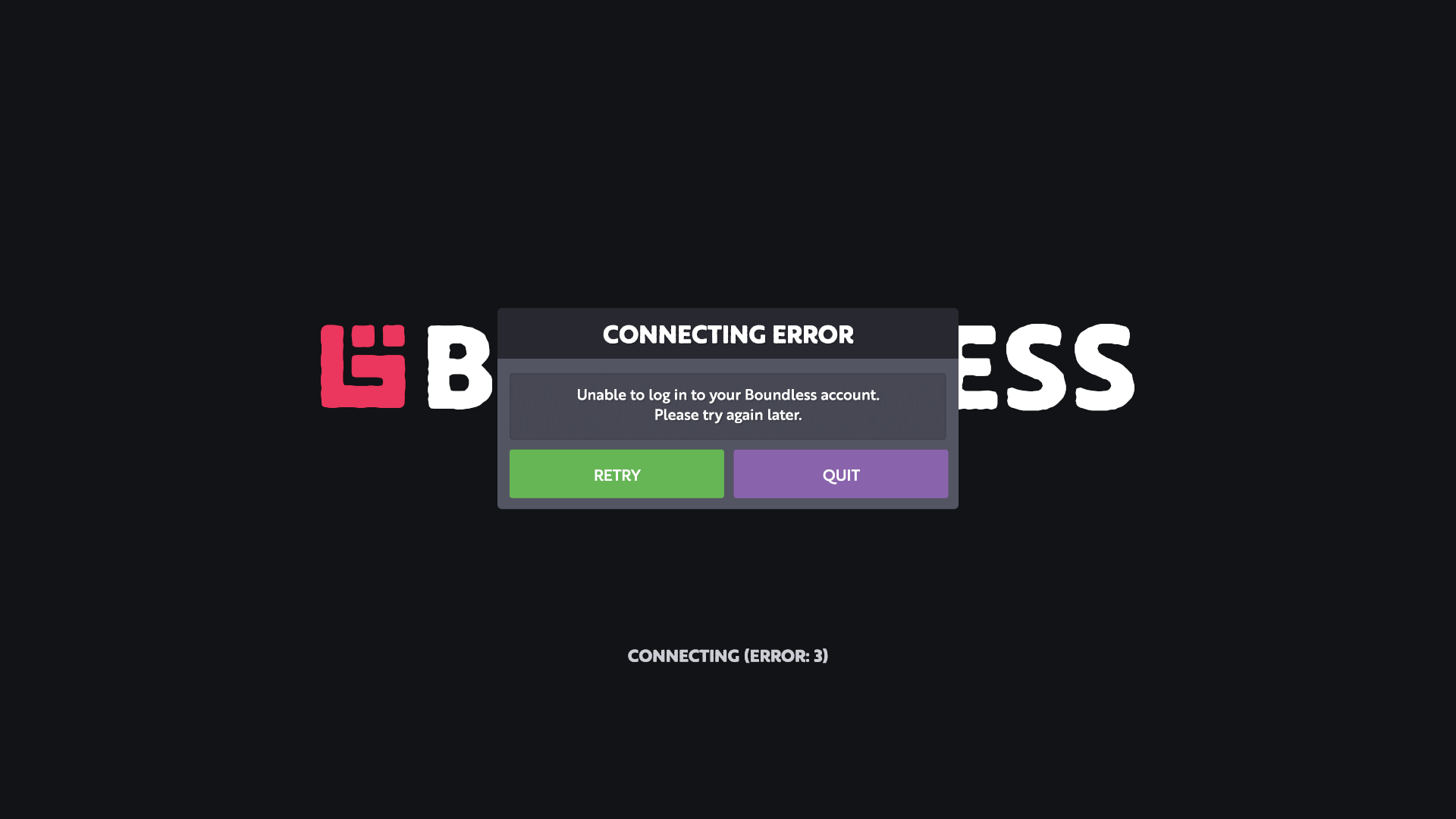 Can't login to boundless from steam - Community Support - Boundless ...